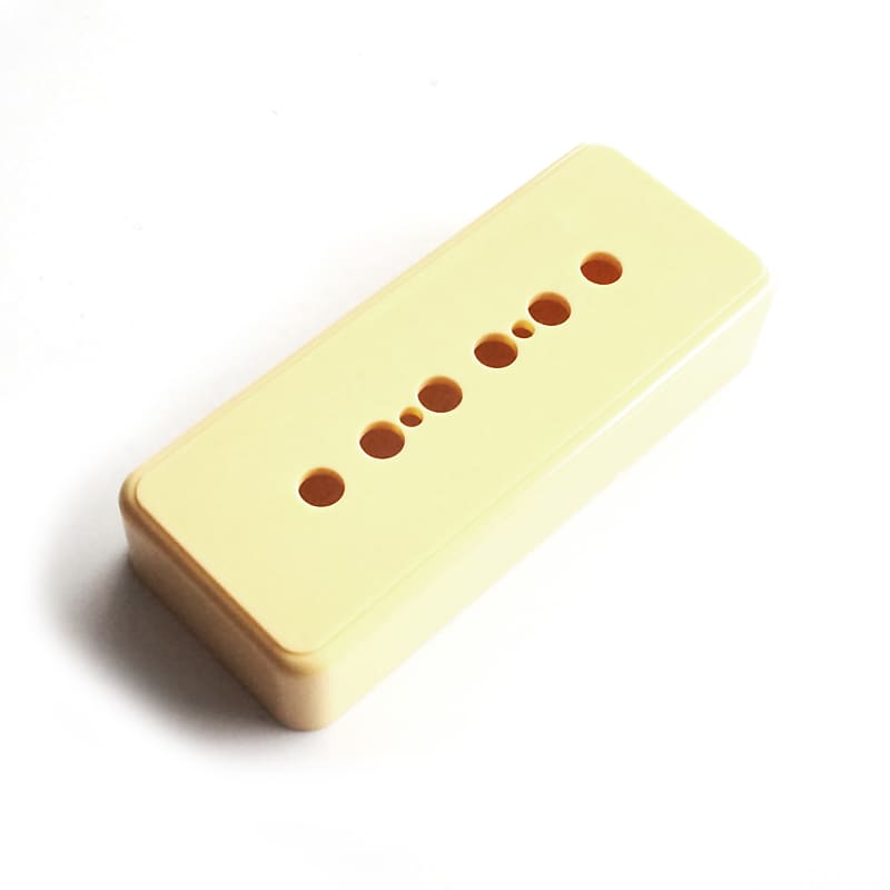 P90 Soapbar Pickup Covers 48mm, 50mm - Cream, 48mm | Reverb