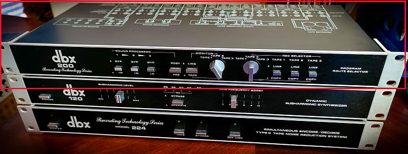 dbx Model 200 Program Selector (Rack Mount) | Reverb
