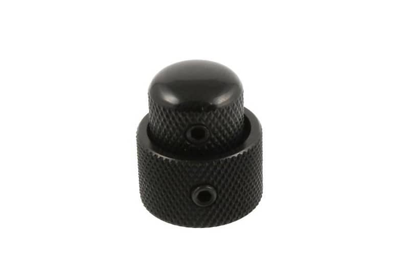 Black Concentric Knob Set for Import Stacked Pots | Reverb