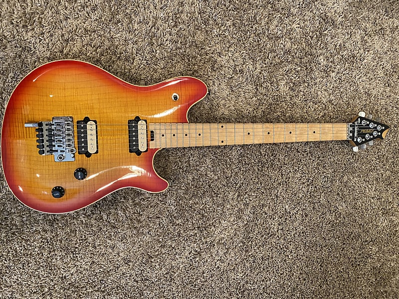 Peavey Wolfgang Deluxe Archtop 2000? Cherry burst | Reverb