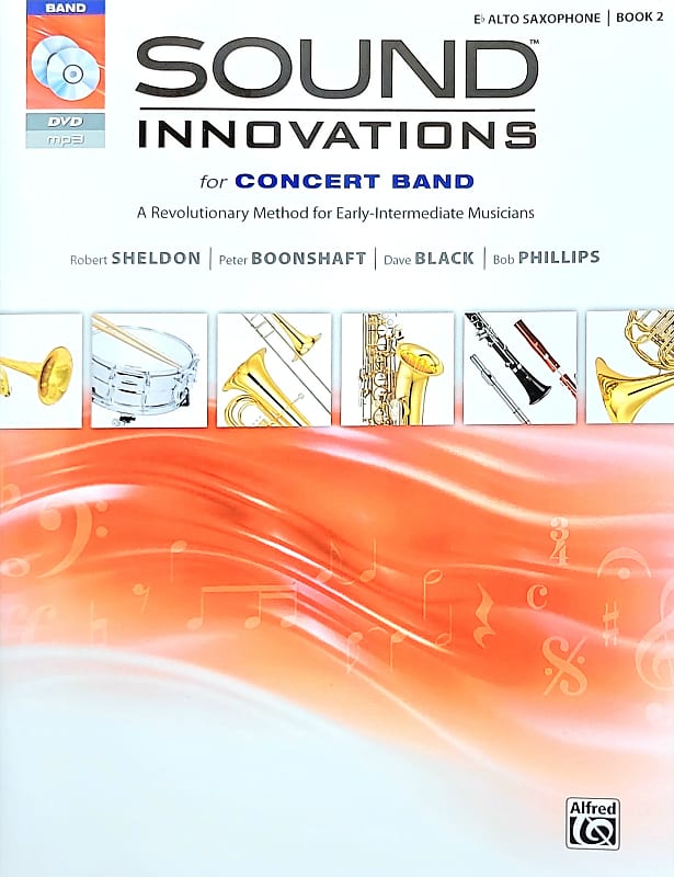 Sound Innovations for Concert Band E Flat Alto Saxophone Book | Reverb