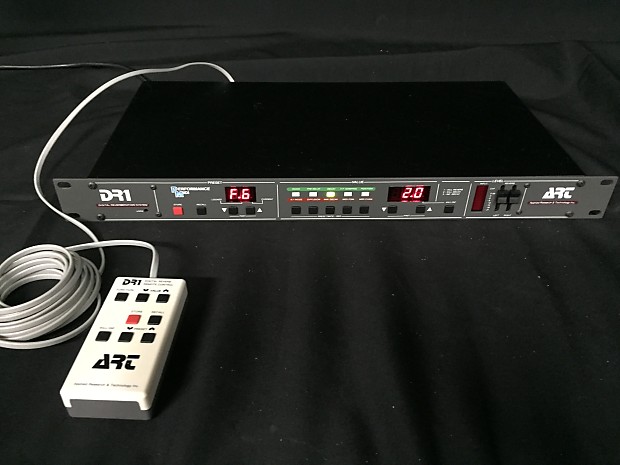 ART DR1 Stereo Digital Reverb FX unit 1980's black | Reverb