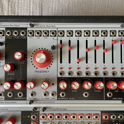 Verbos Electronics Modular System 2020 - Gray and Red and | Reverb