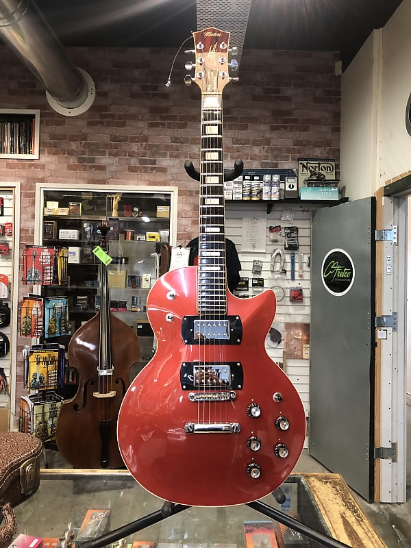 Maton Phil Manning Custom Stereo 1977 Firemist Red | Reverb