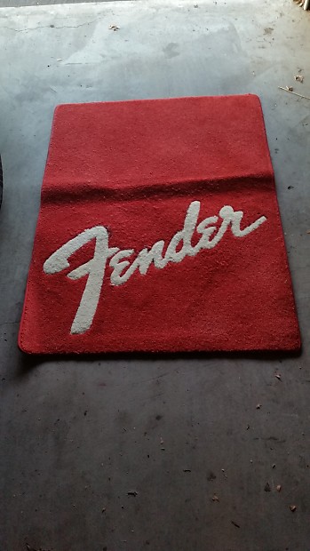 Fender area rug early 1990s | Reverb