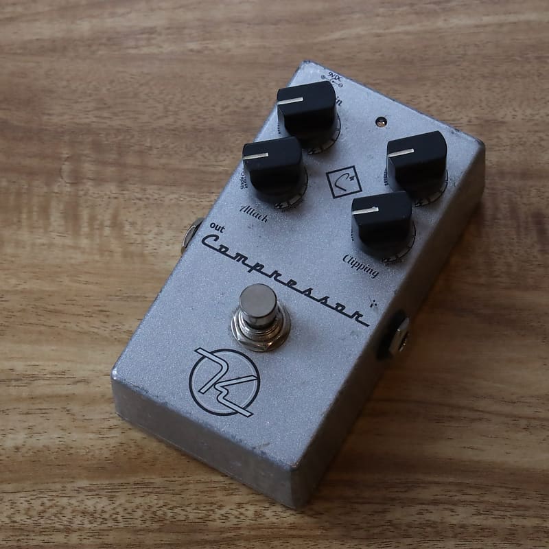 Keeley C4 4-Knob Compressor 2010s - Silver | Reverb