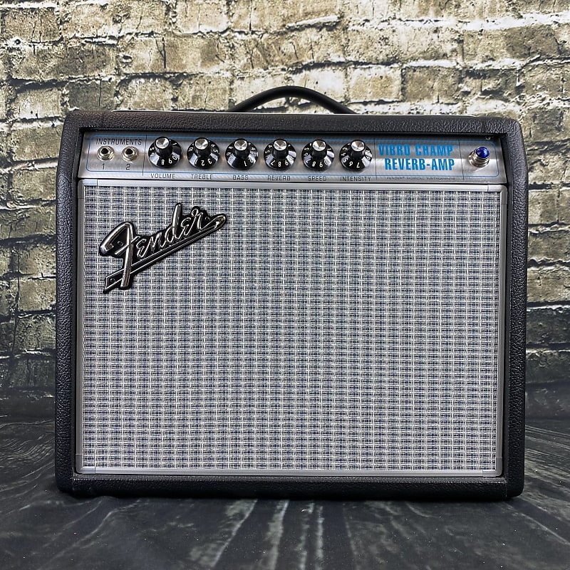 Fender '68 Custom Vibro Champ Reverb (Used) | Reverb