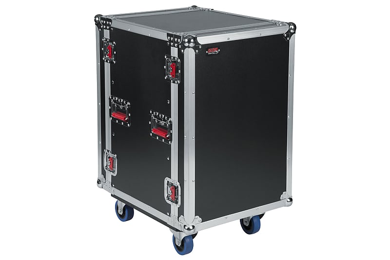 Gator G-TOUR 16U CAST | ATA Wood Rack Case with Casters | Reverb
