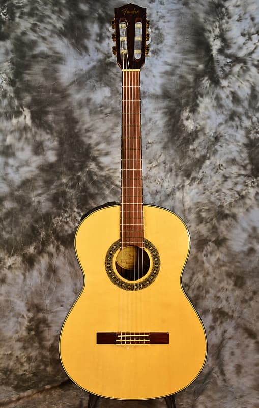 2006 Fender Classic Acoustic Electric Nylon String Guitar w. | Reverb