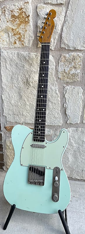 Bonneville Telecaster 2021 Sonic blue (light relic) | Reverb