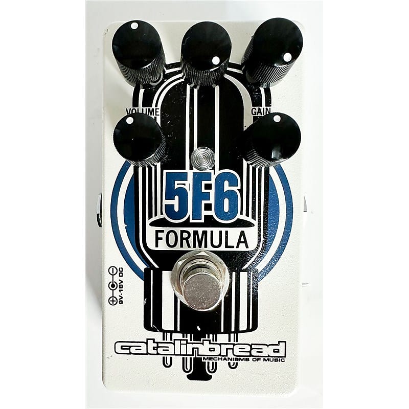 Catalinbread Formula 5F6 Overdrive Pedal, Second-Hand | Reverb