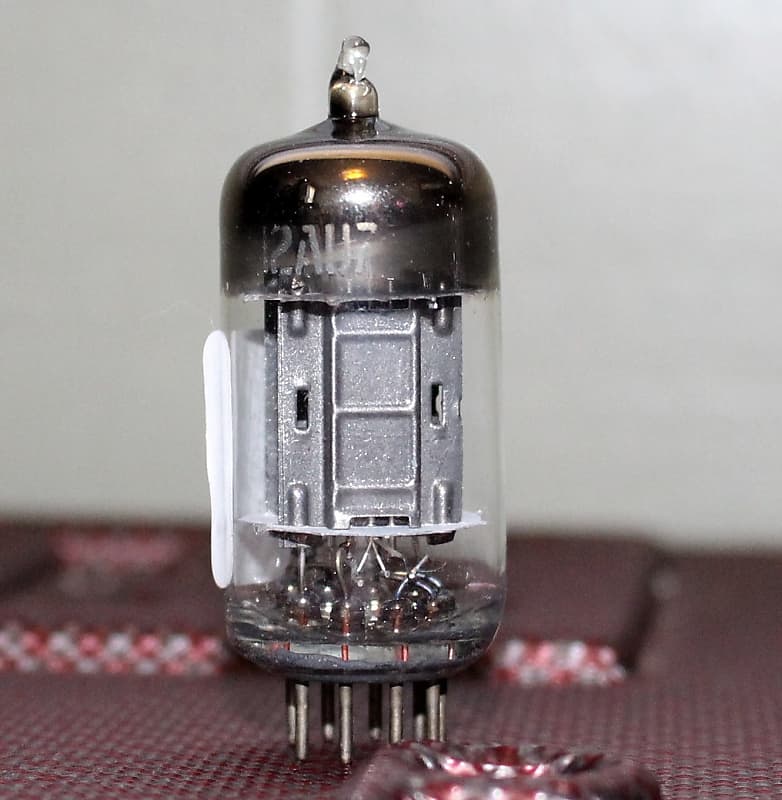 KEN-RAD 12AU7 ECC82 PERFECT BALANCE NICKEL PLATE FOIL D | Reverb