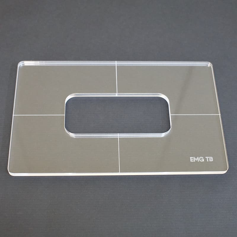 Bass Pickup Routing Template - EMG Thunderbird | Reverb