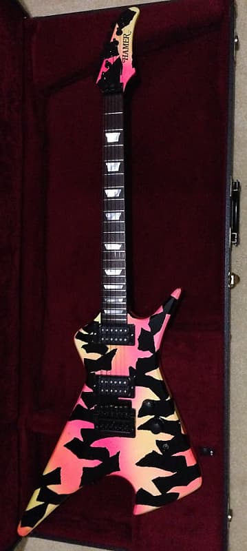 Hamer Scarab USA guitar and case | Reverb