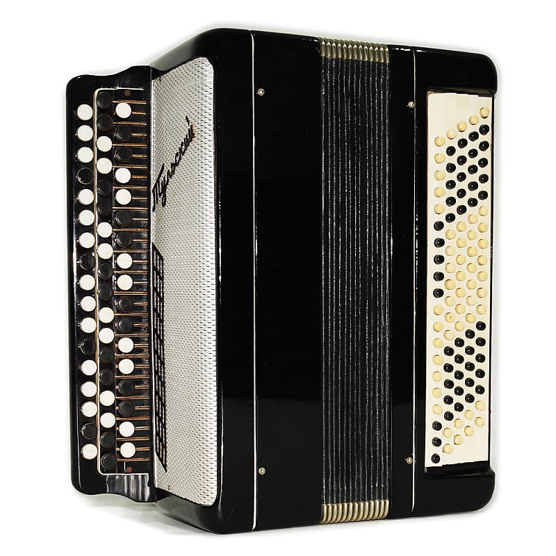 Original Russian Button Accordion made in Tula Folk Bayan | Reverb