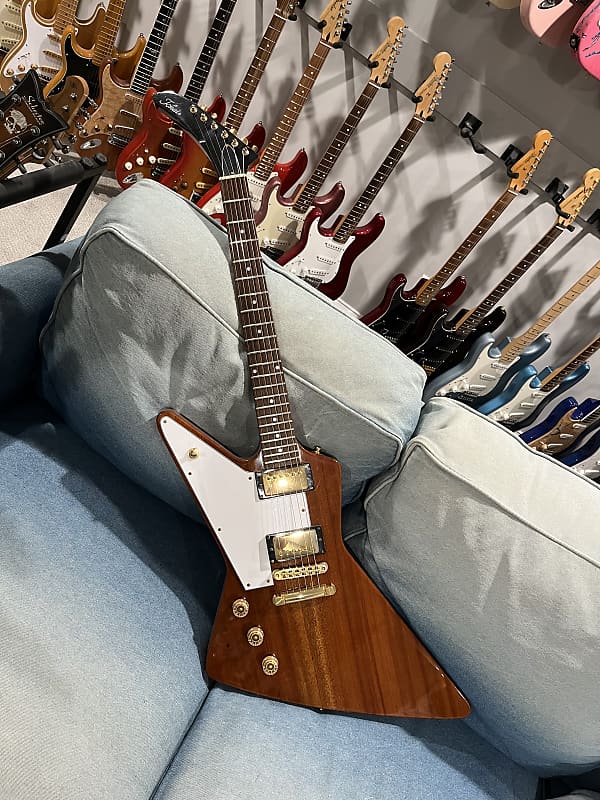 Tokai EX105 Explorer 2009 Natural mahogany | Reverb
