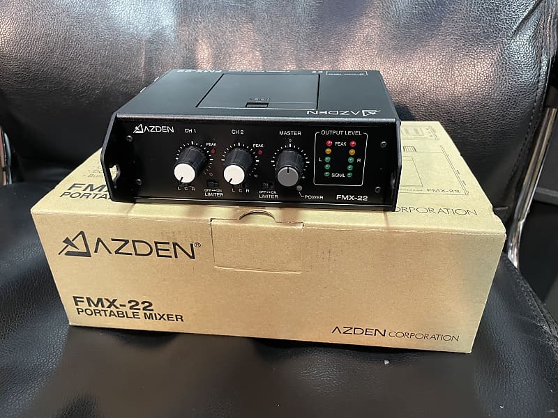 Azden FMX-22 portable mixer | Reverb Canada