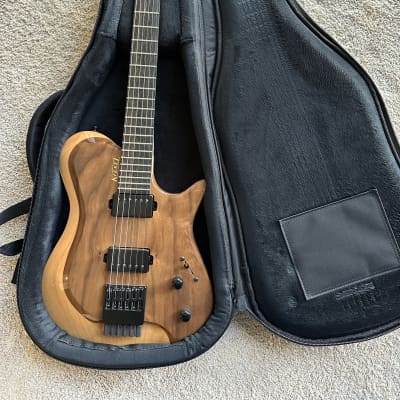 Kiesel Zeus Nightburst Headless Electric Guitar w Case | Reverb