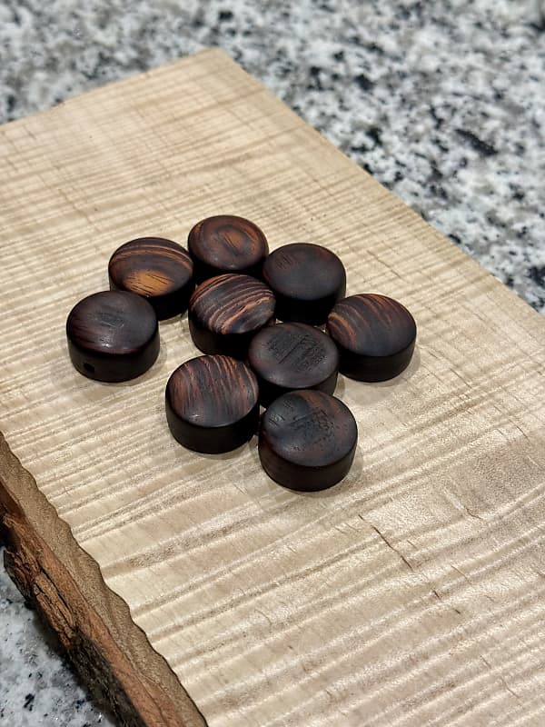 Cocobolo - Wood volume/tone knobs | Reverb