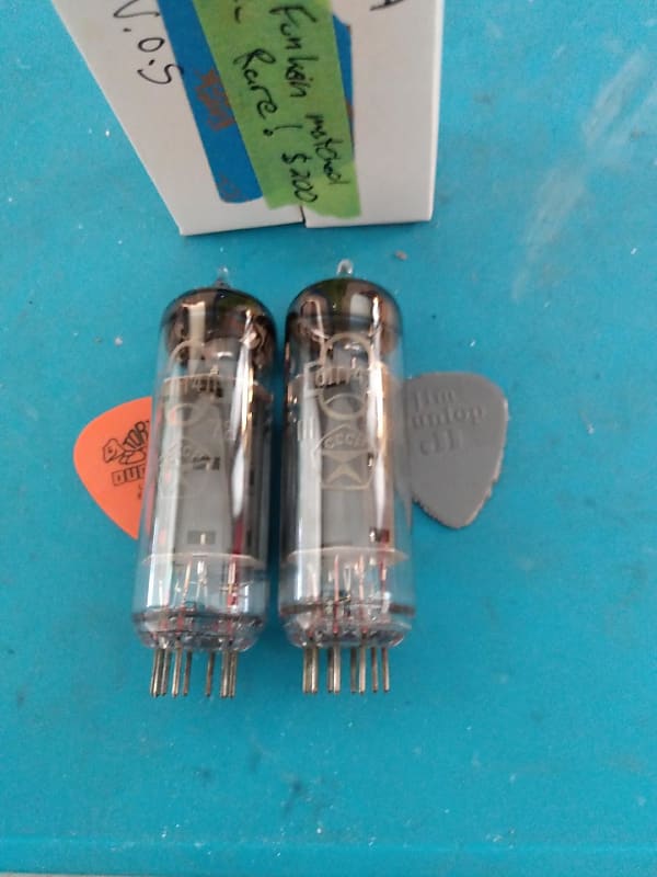 Telefunken el84 new old stock matched pair | Reverb