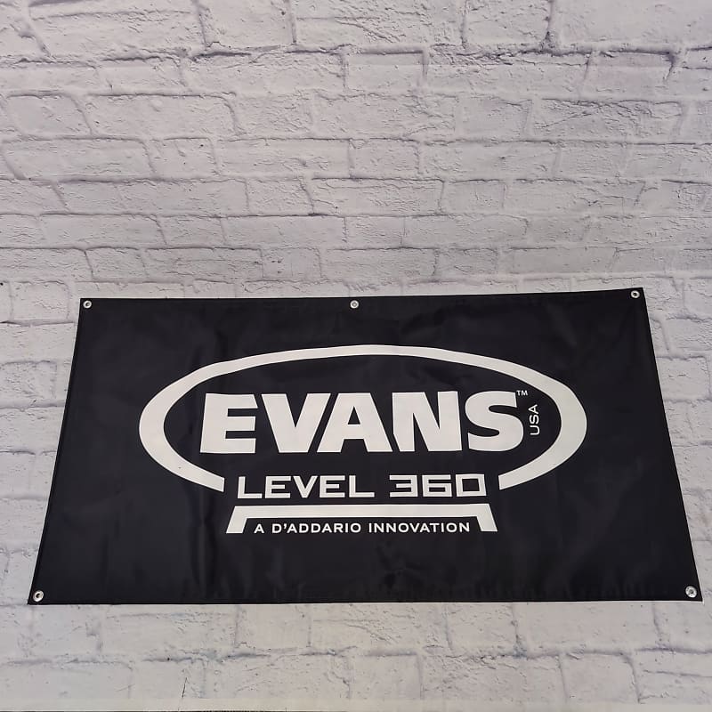 Evans Drum Heads Promotional Banner | Reverb