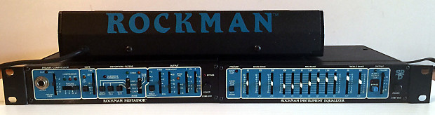 Rockman Sustainor and EQ and Rack Mounts (Vintage 80's Tom | Reverb