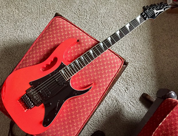 2017 Ibanez RG JEM Carotene Orange Original Edge Vai Monkey | Reverb