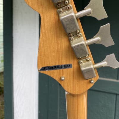 Teisco Spectrum EB-120 Bass 1960s Candy Apple Red | Reverb