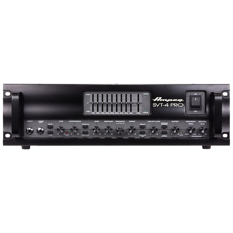 Ampeg SVT-4 Pro Bass Head with Tube Preamp (1200 Watts) | Reverb