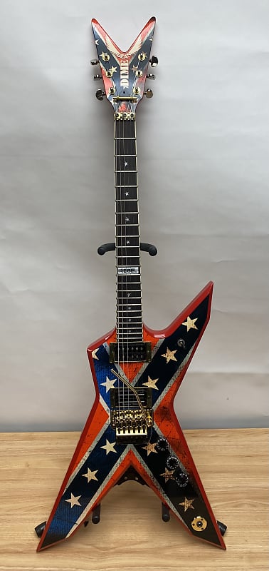 Dean Dimebag Rebel Dixie w/ hsc | Reverb