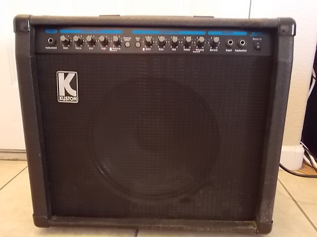 Kustom KLA80 / 12" speaker / 3 channel guitar amplifier | Reverb