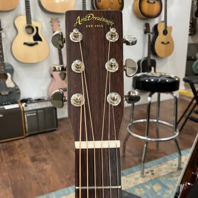 Aria Dreadnought AD-35 1970s - Natural | Reverb