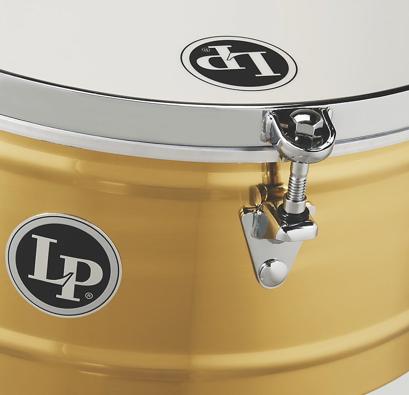 LP - LP6514-B - 14" Timbale Brass/Chrome Mounted | Reverb