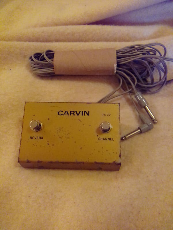 Carvin FS-22 footswitch | Reverb