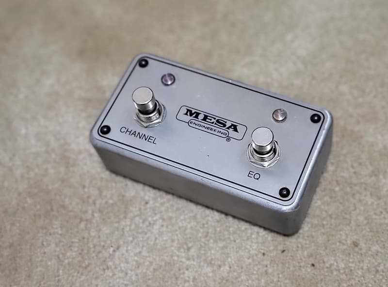 Mesa Boogie 2 button footswitch | Reverb