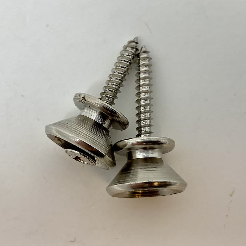 Fender Guitar or Bass Strap Buttons - All Electrics 23011 | Reverb