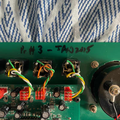 Bugbrand Stereo Compress - Green panel Prototype #3 Frac | Reverb