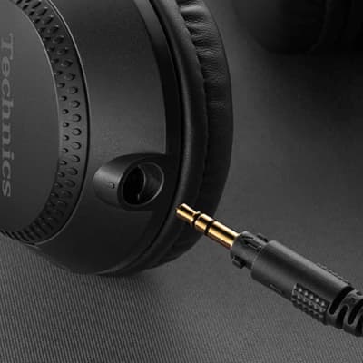 Technics EAH-DJ1200, Professional DJ Headphones - Black | Reverb