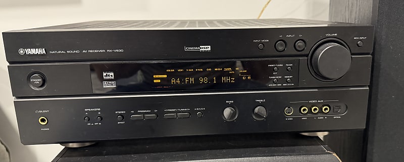 Yamaha RX-V630 receiver 6.1 channels Mid 2000’s - Black | Reverb