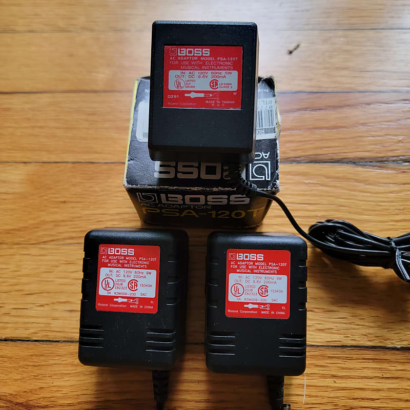 Boss PSA-120T Power Supply Lot Of 3 | Reverb