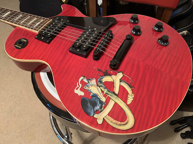 2001 Epiphone Slash Signature "Snakepit" Les Paul | Reverb
