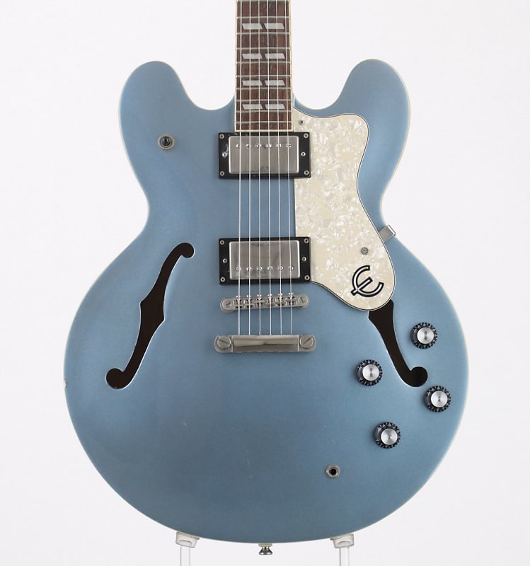Epiphone LIMITED MODEL Riviera-II Metallic Light Blue | Reverb