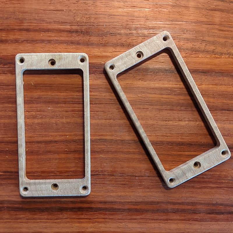 Guilford 3A Flame Maple Tapered Humbucker Pickup Ring Set w/ | Reverb