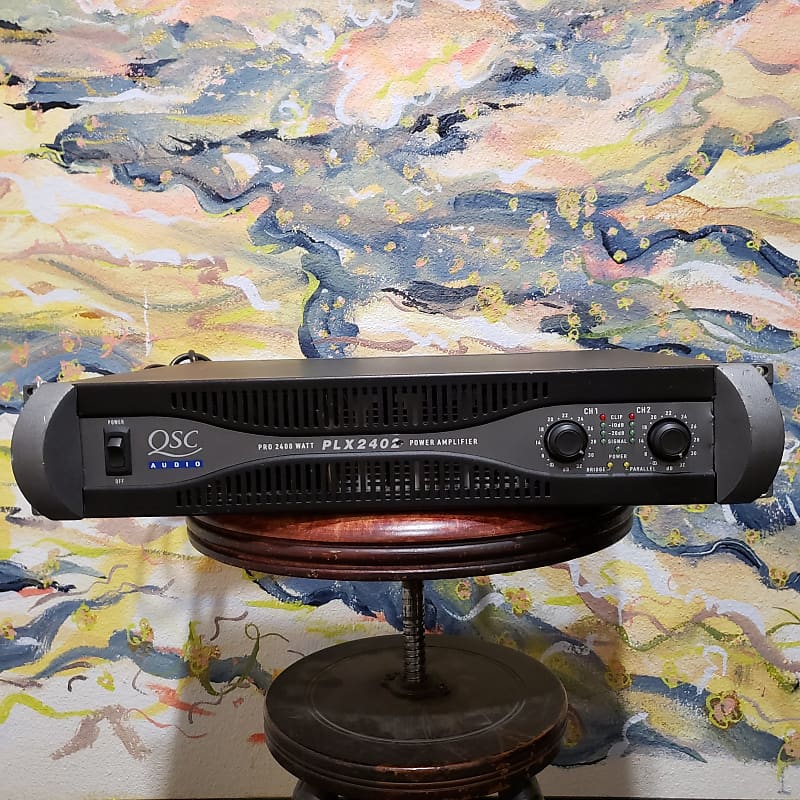 QSC Audio PLX2402 2 Channel Power Amplifier (Used) | Reverb