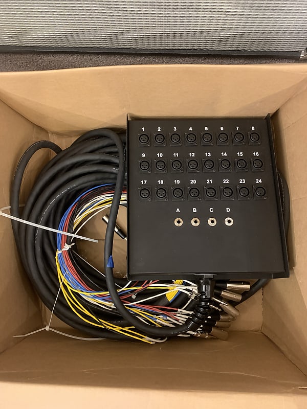 *Brand New* RapcoHorizon 100ft 24 channel snake | Reverb