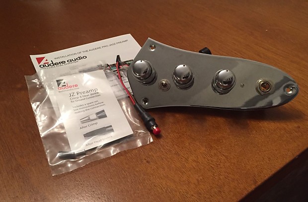 USED Audere Audio Onboard Bass Guitar Preamp Vol & Bal - 4 | Reverb