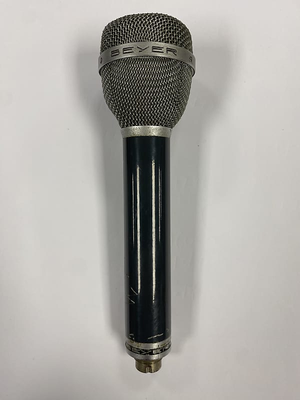 Vintage 1960s Beyer M69 Mic, With XLR Adaptor Cable | Reverb