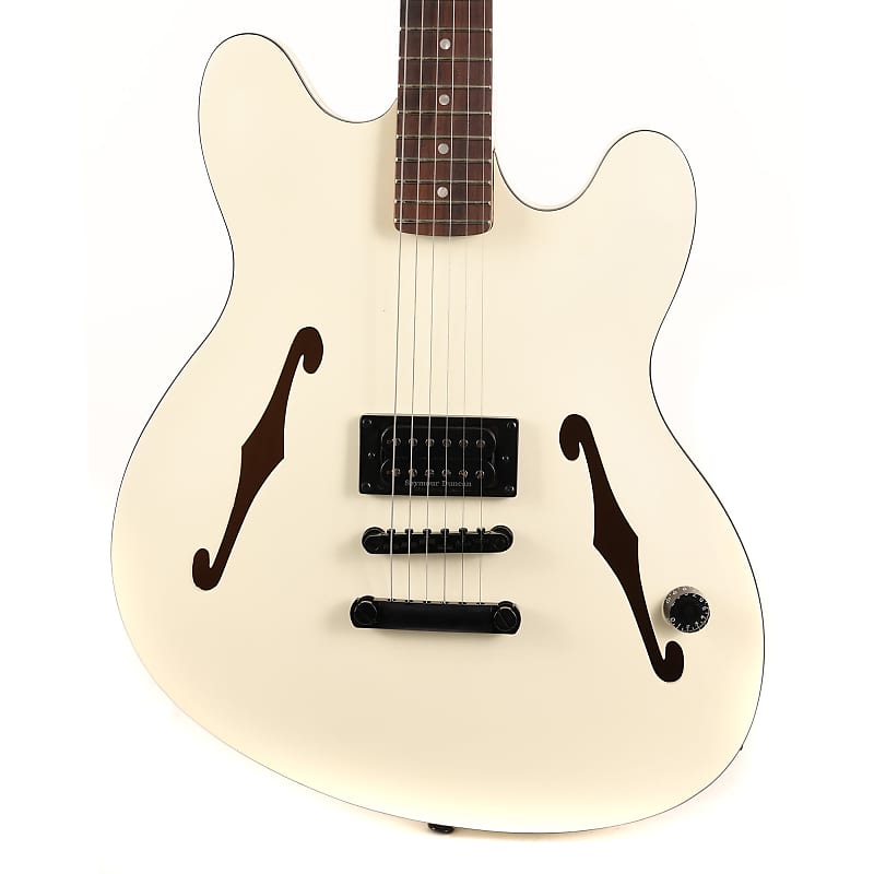 Fender Tom DeLonge Starcaster Satin Olympic White 2024 | Reverb UK