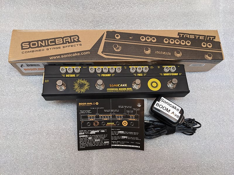 Sonicake Boom Ave Bass Preamp / Multi-effect Unit | SVT | Reverb