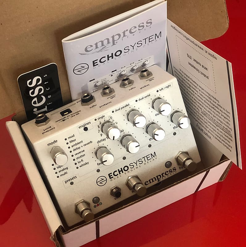 Empress EchoSystem Dual Engine Delay | Reverb